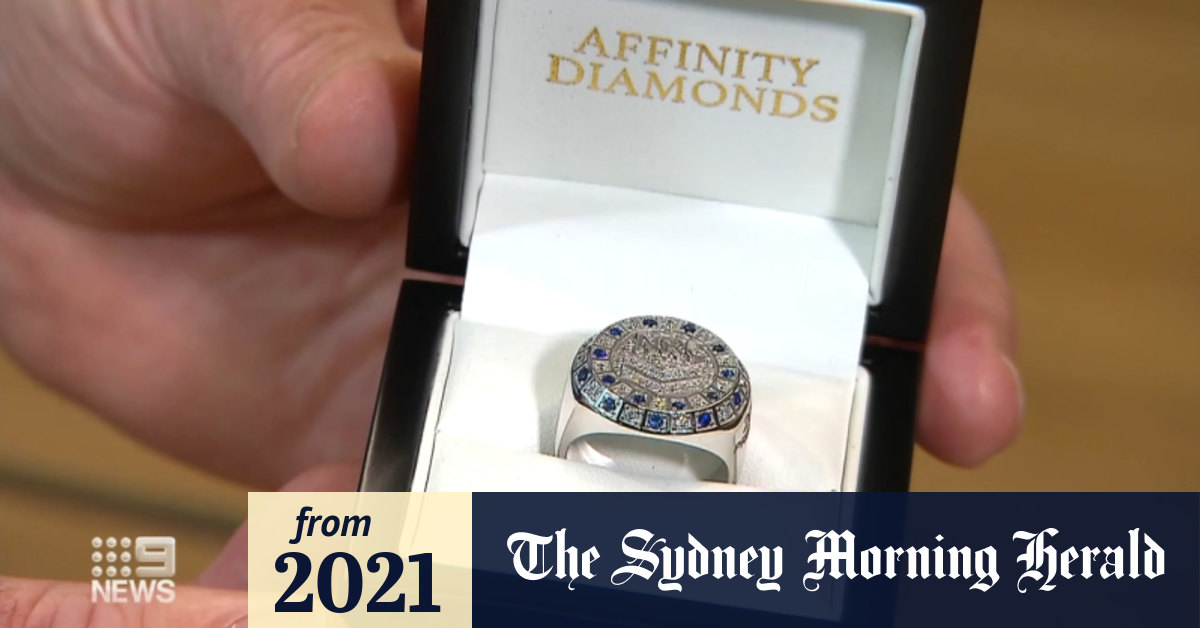 Video: NRL Premiership rings designed in Sydney