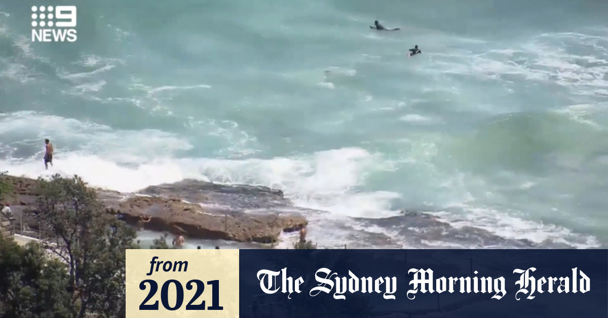 Video: Heavy surf spotted off Sydney beaches