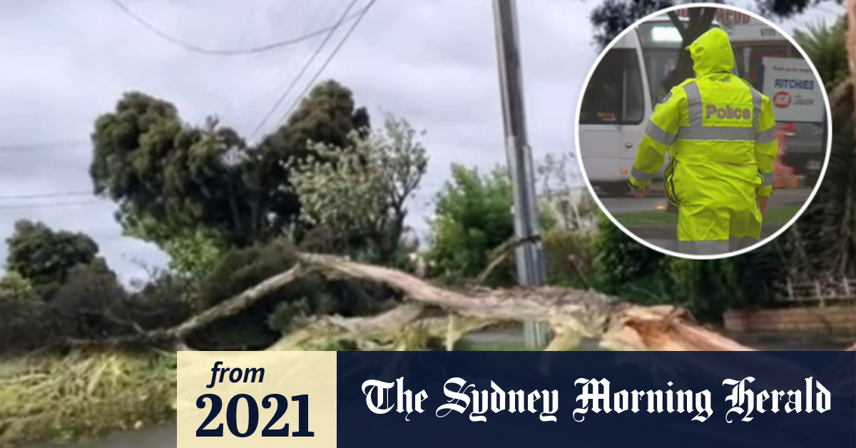 Video: Extreme winds in excess of 100 kilometres an hour to ravage Victoria