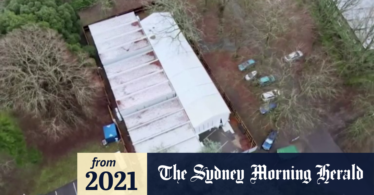 Video: Temporary morgues built, UK hospitals overwhelmed