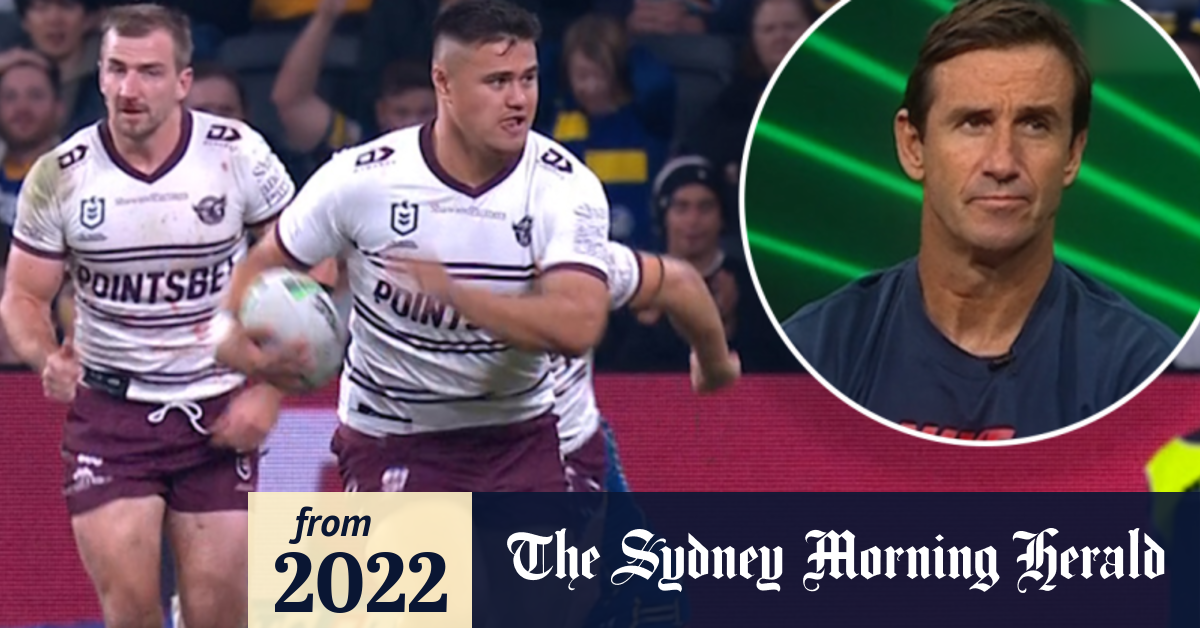 Video: Joey's blunt verdict on Manly star's fitness