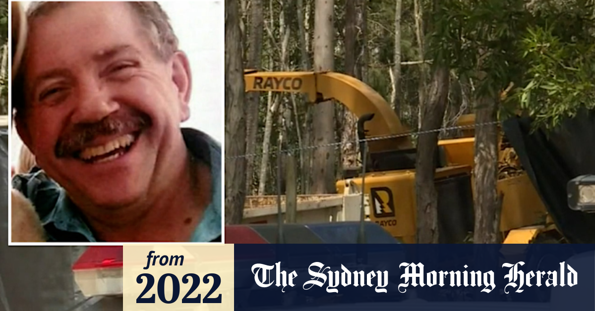 Video: Trial begins for man found dead in wood-chipping machine﻿