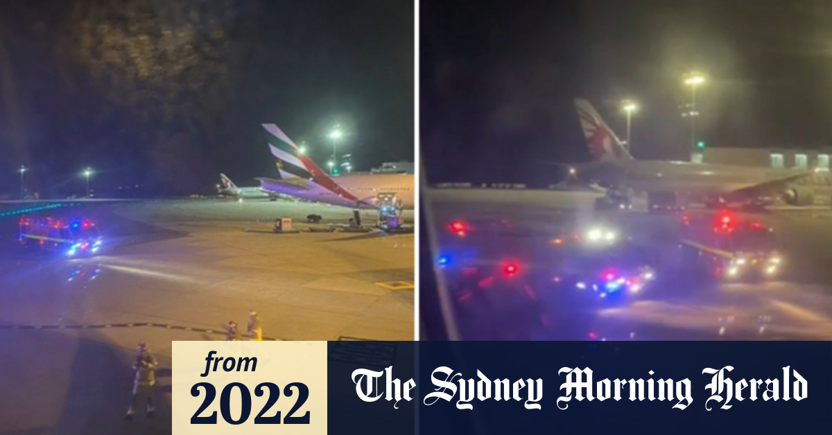 Video: Plane makes emergency landing at Perth Airport