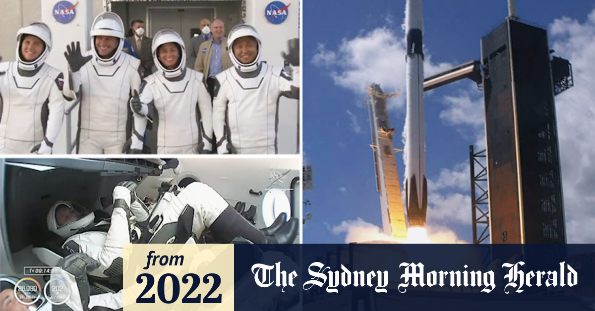 Video: SpaceX rocket carrying first Native American woman into space ...