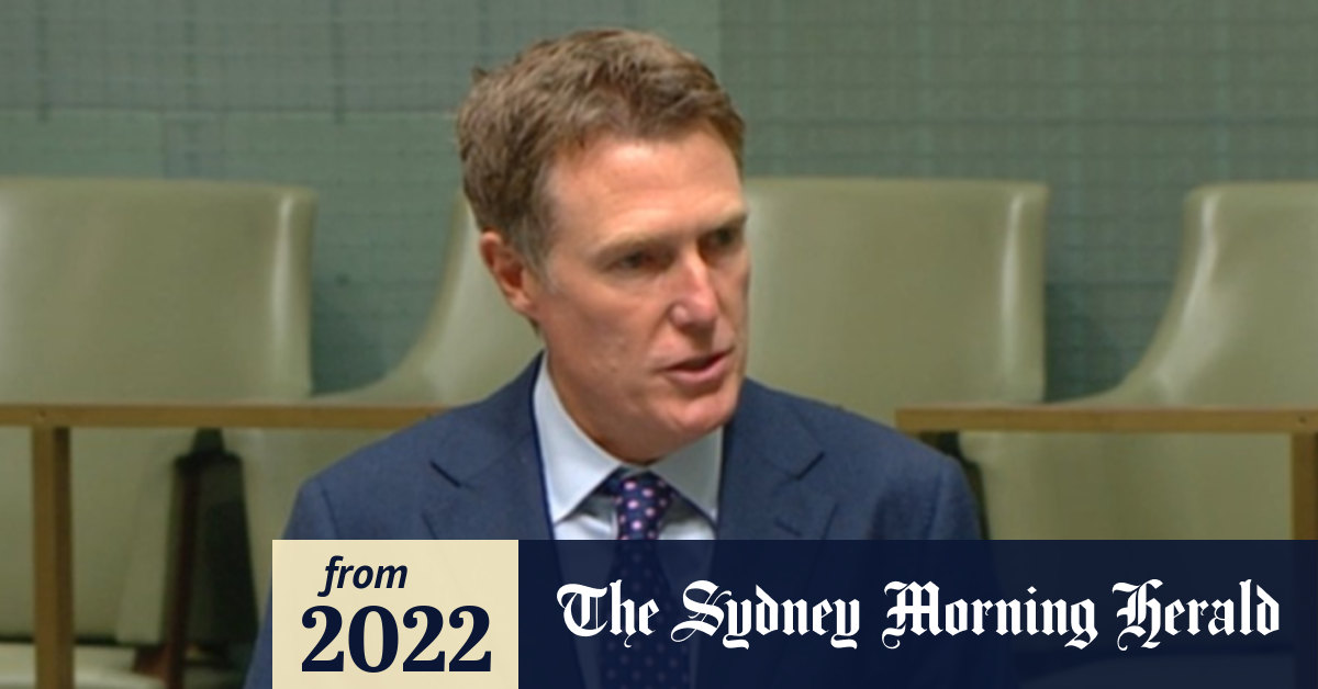 Video: Christian Porter's retirement speech to Parliament