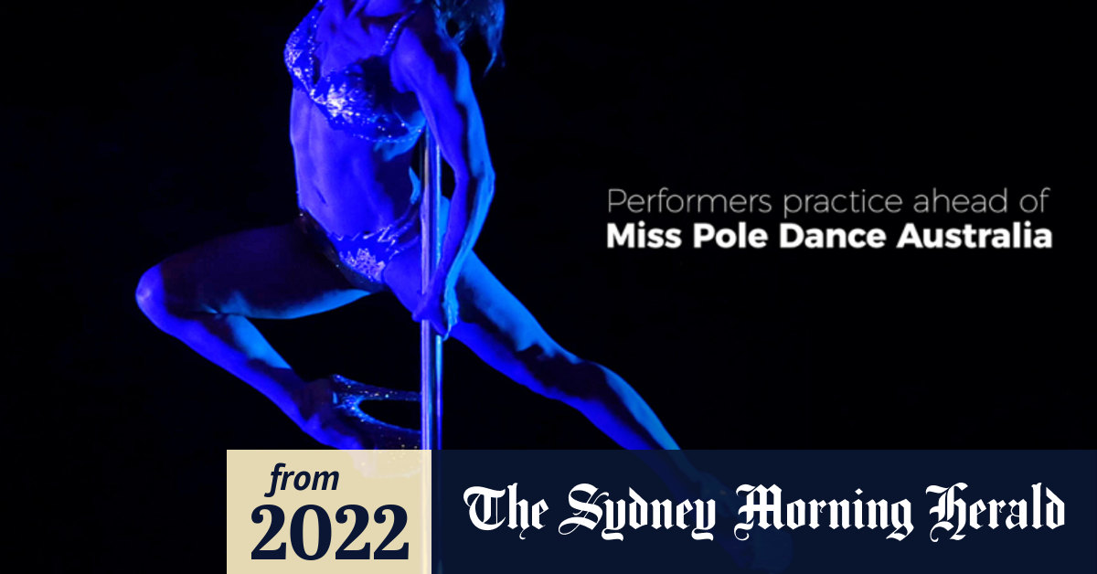 Video: Dancers warm-up ahead of the Miss Pole Dance Australia competition