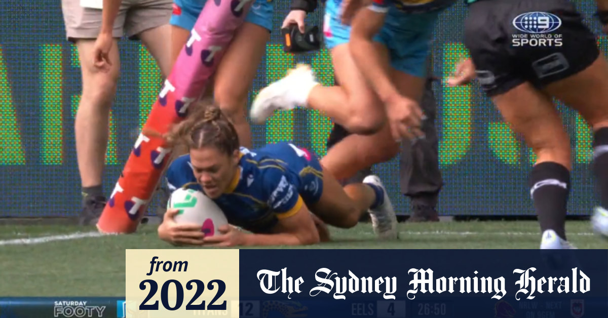 Video: Zali Fay gets the Eels on the board