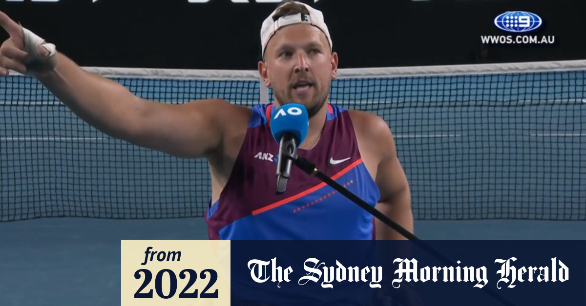 Video: Dylan Alcott's touching tribute to his friends and family ...