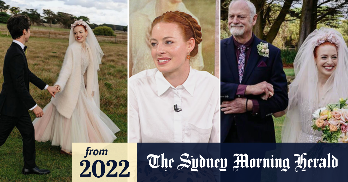 Video: Emma Watkins on her 'ballerina' designer wedding dress: 'So ...