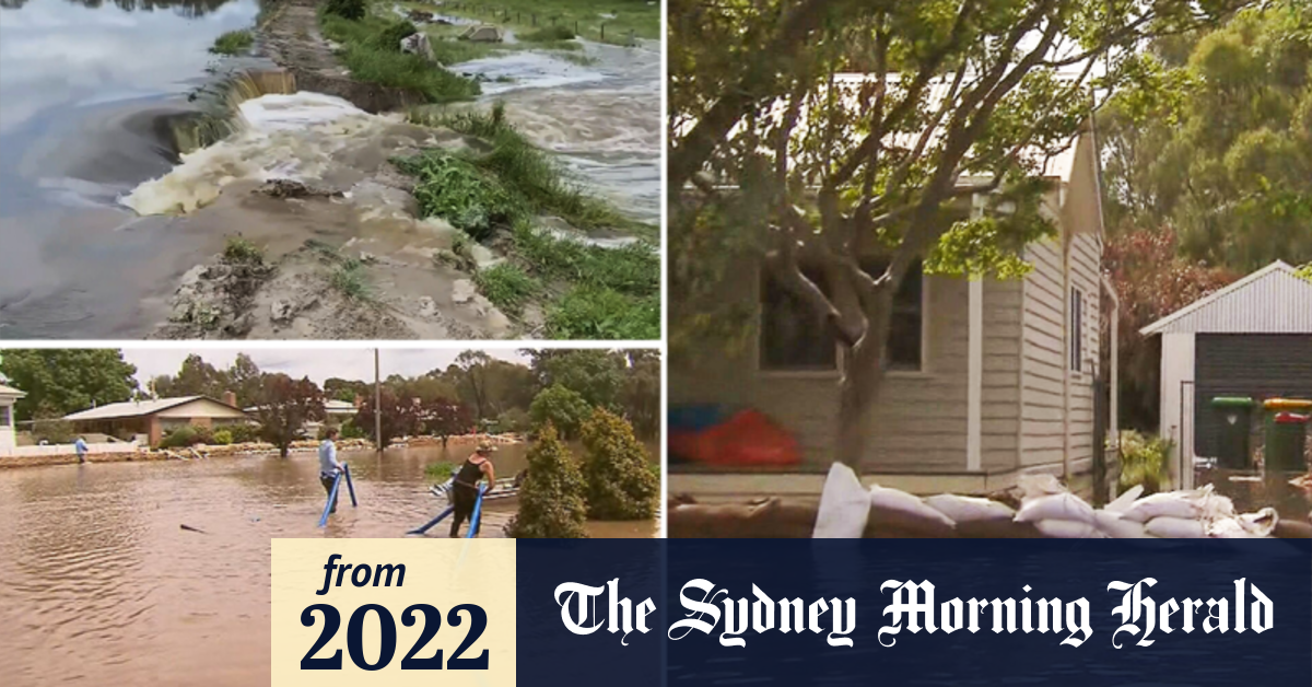 Video: Border towns of Echuca and Moama under flood threat
