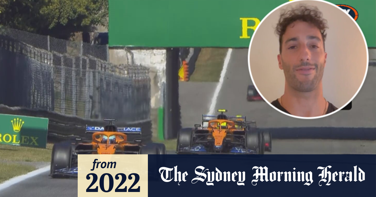 Video: Australian F1 driver Daniel Ricciardo dropped by McLaren team ...