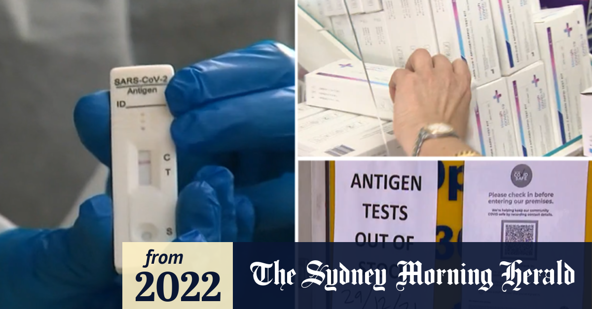 Video: Shortage of RAT tests across NSW