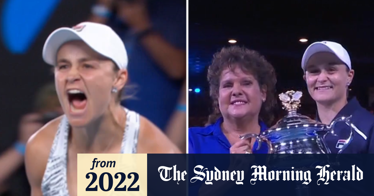 Video: Ash Barty's historic Open win