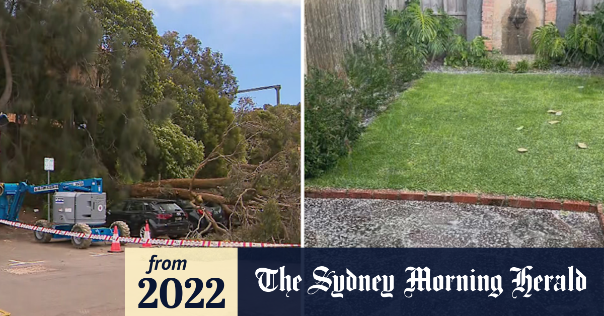 Video: Heavy hail has battered parts of Melbourne as wild weather continues