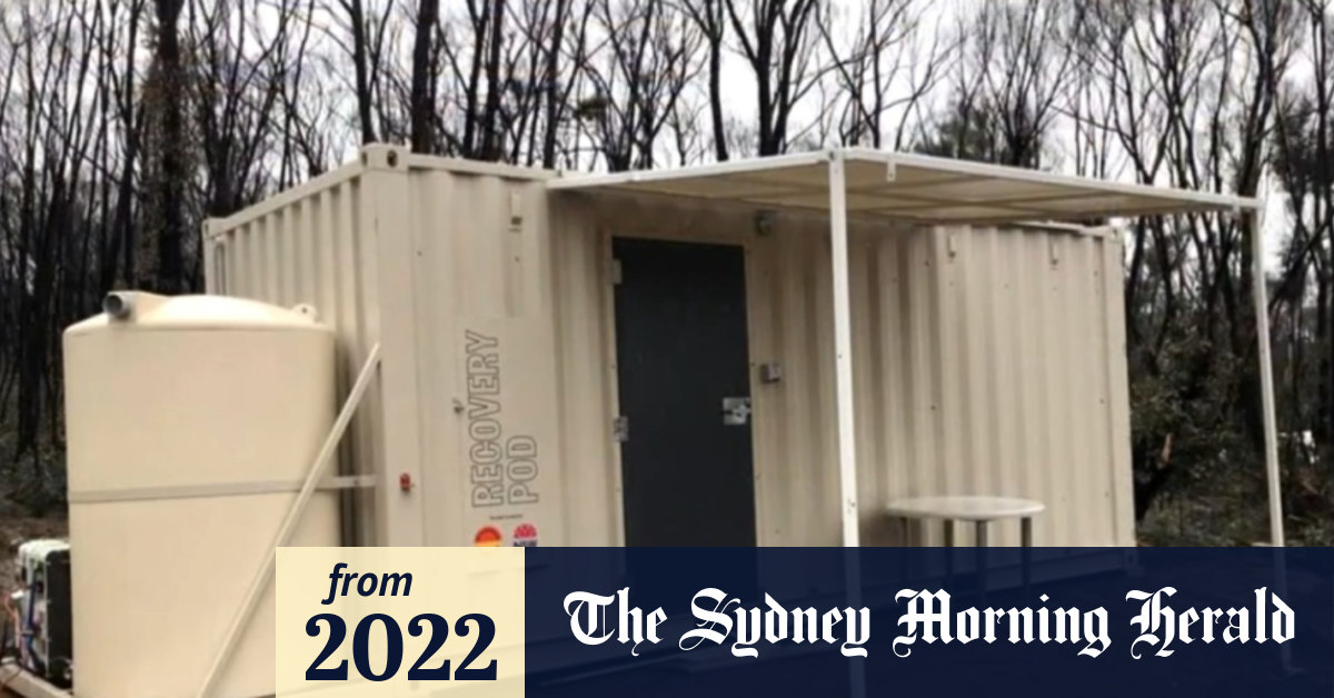 Video: Thousands of flood victims being relocated to housing pods