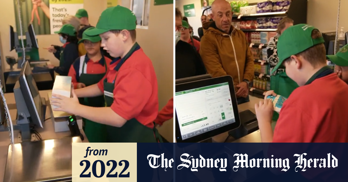 Video: New 'mini Woolies' program for special education schools