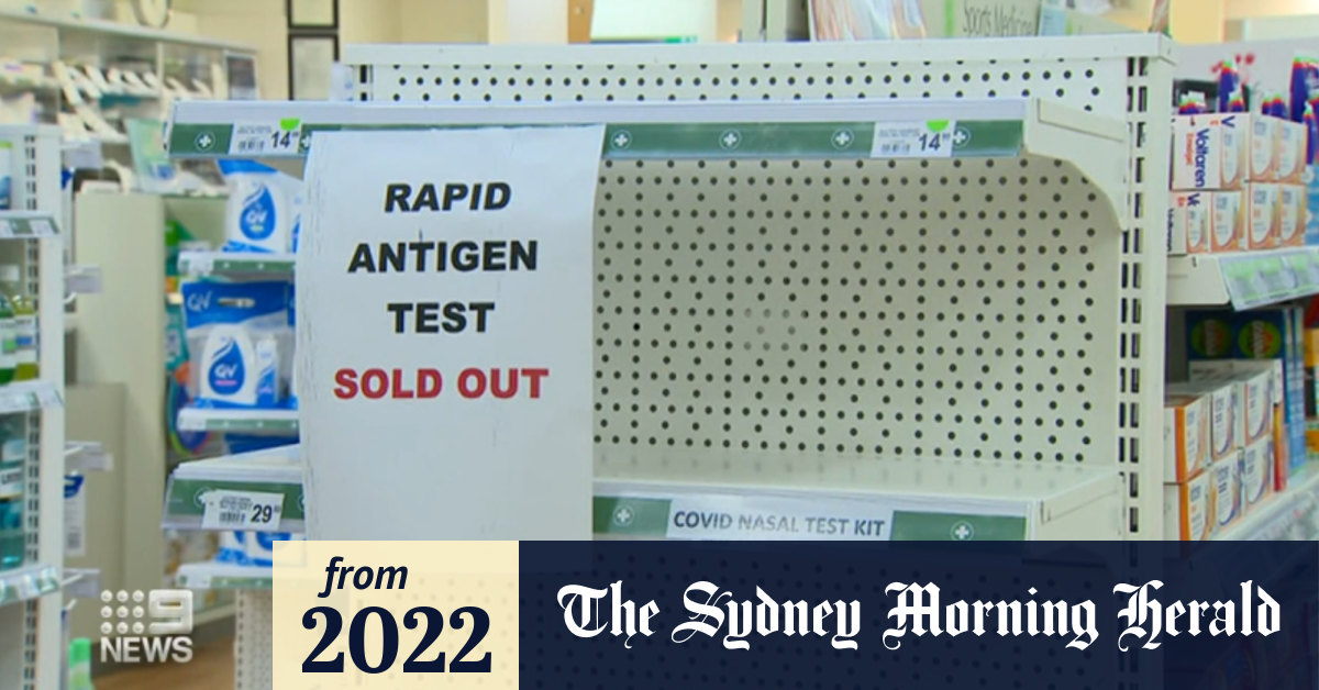 Video: PM blames states for lack of supply of rapid tests