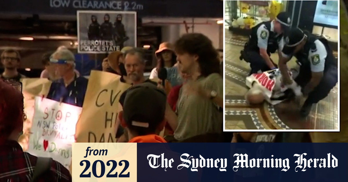 Video: Protestors angry over arrest of activist Danny Lim