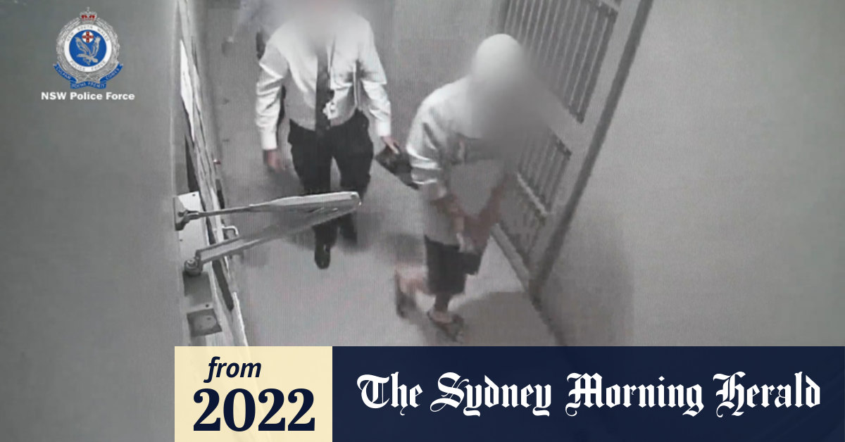 Video: Police release video of man being arrested over alleged murder