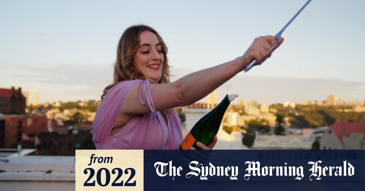 Video: How to sabre a bottle of champagne with Charlotte Ree.