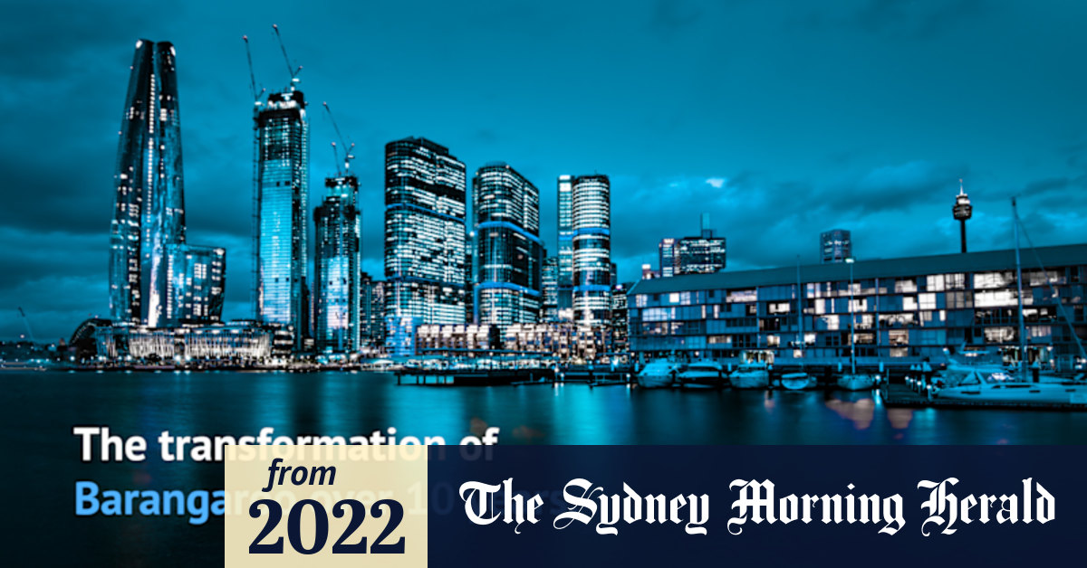 Video: The transformation of Barangaroo over 10 years