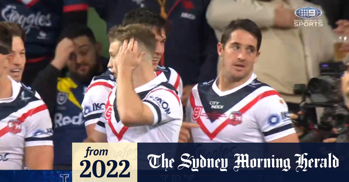 Video: 'Electric' Roosters blitz through Storm