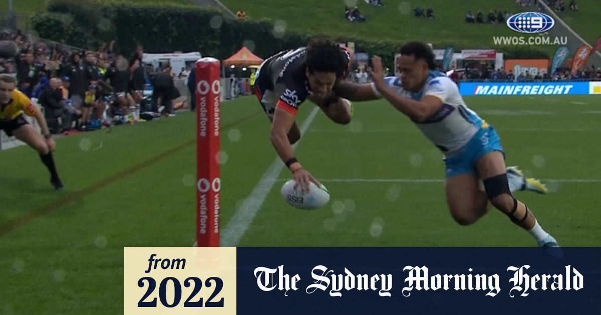 Video: NRL Highlights: Warriors v Titans - Round 25