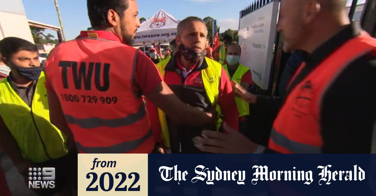 Video: Delivery workers walk off the job in Sydney