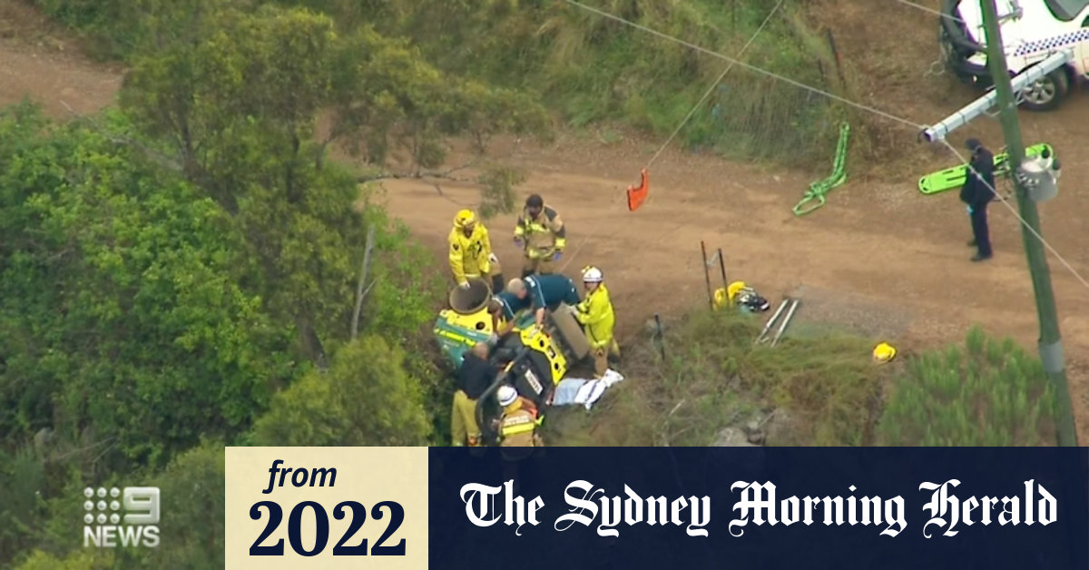 Video: Man rescued from under steamroller