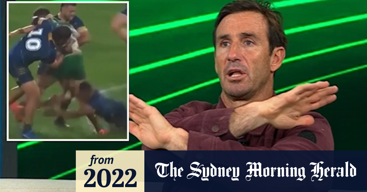 Video: Immortal explodes over 'ugly' cannonball tackle