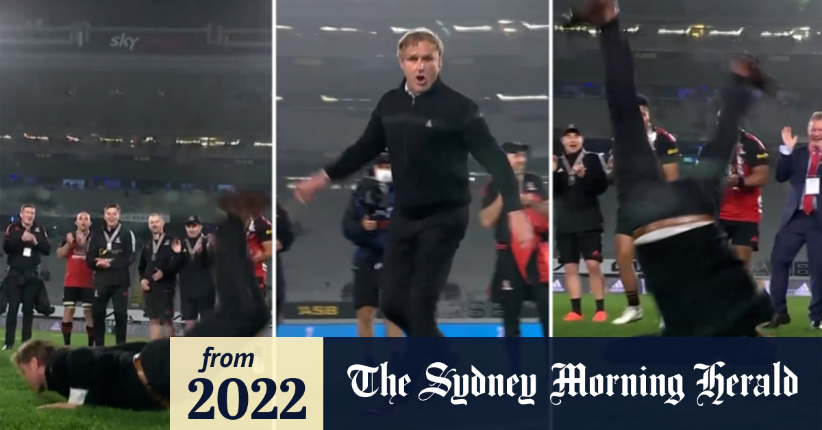 Video: 'Razor' Robertson's latest breakdancing celebration