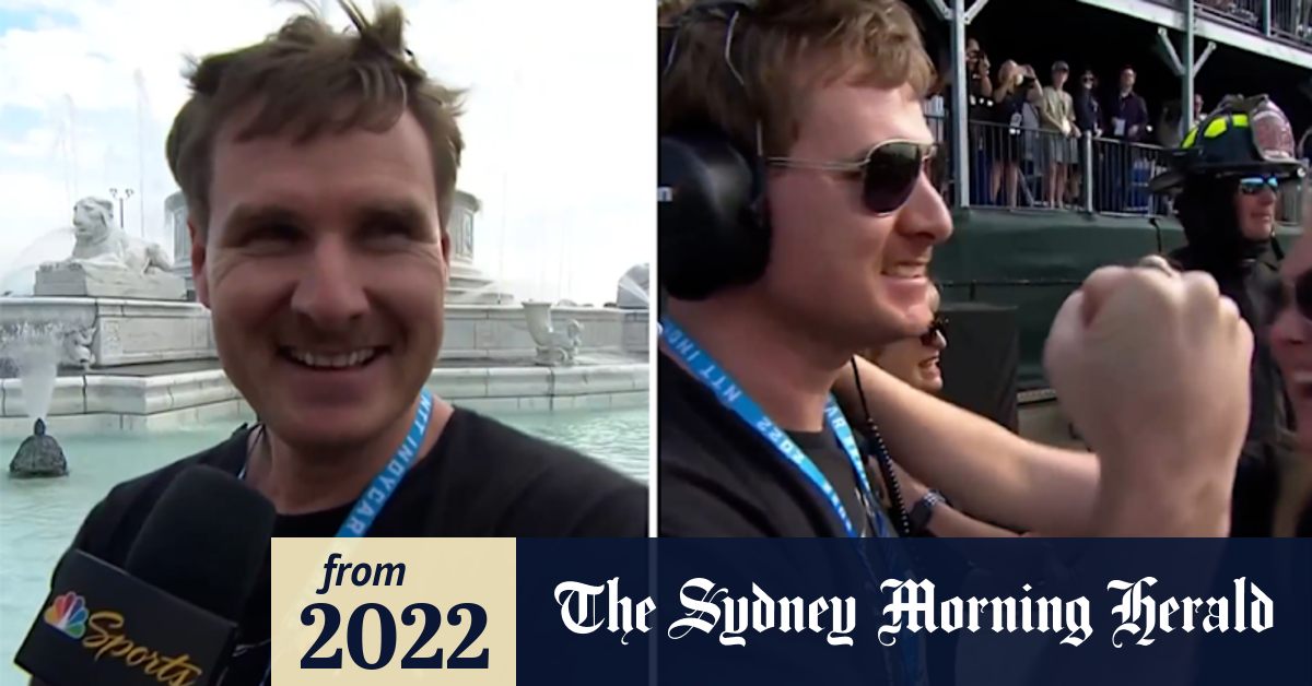 Video: Comedian brother's hilarious post-race interview