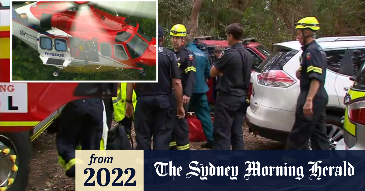 Video: Elderly man dies after falling from walking track
