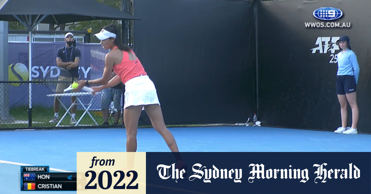 Video: Priscilla Hon vs Jaqueline Cristian: WTA Sydney International