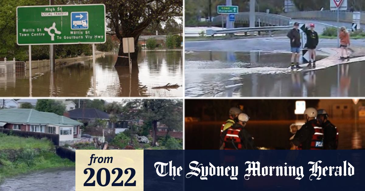 Video: Flood waters in Victoria reach record levels