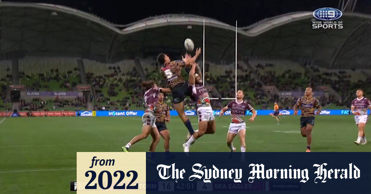 Video: Coates flies high for Melbourne try