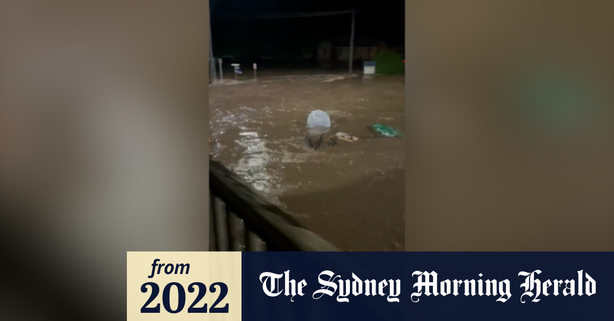 Video: Molong inundated by flash flooding