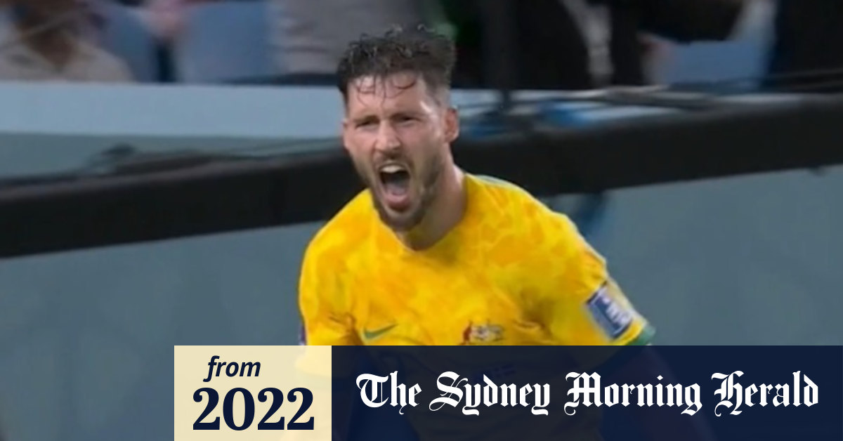 Video: Socceroos star's ice-cold snub for Messi