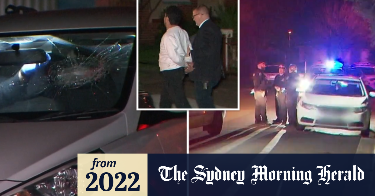 Video: Man in hospital with axe wounds