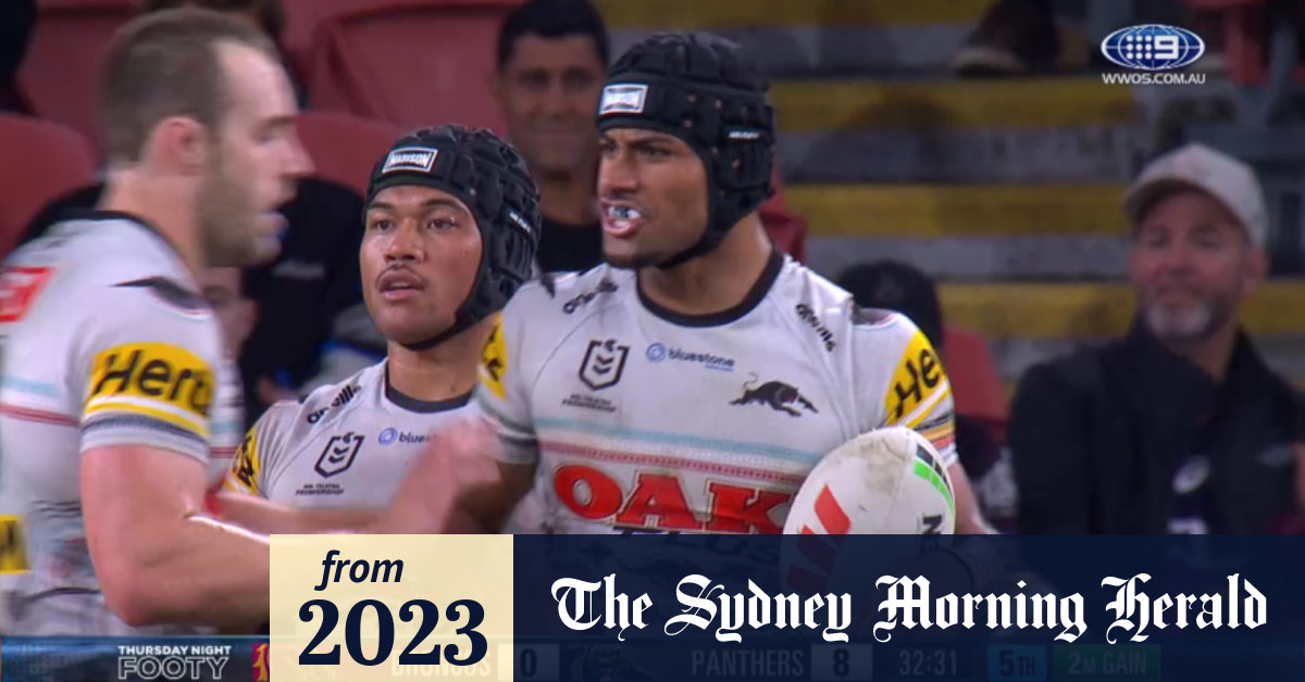 Video: NRL Highlights: Broncos v Panthers - Round 12