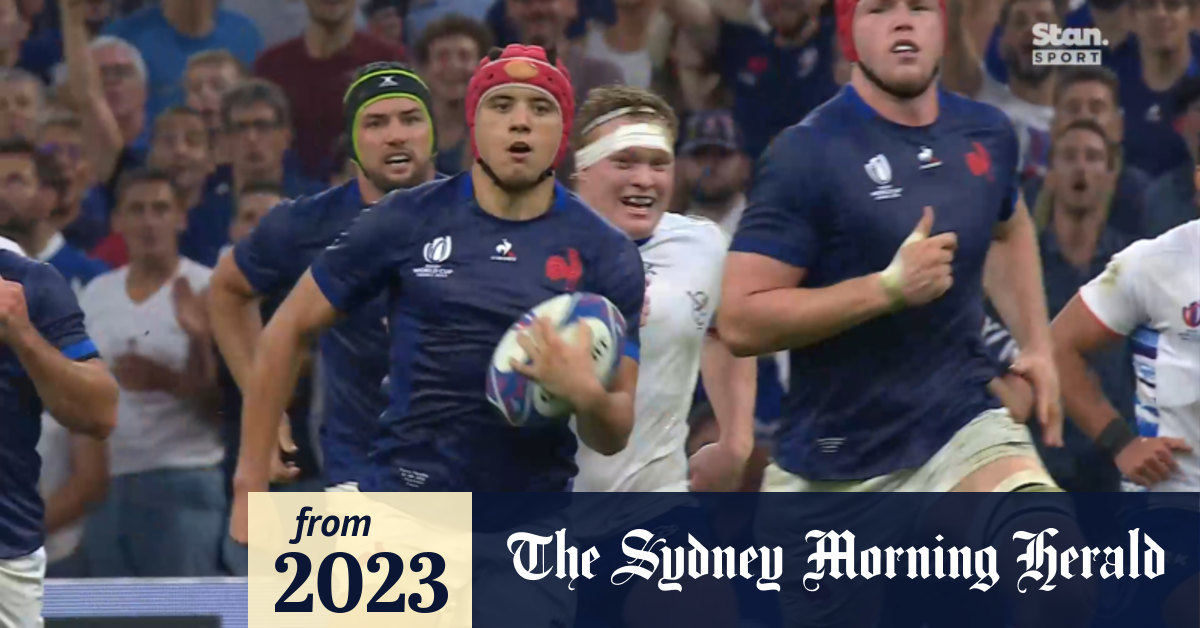 Video: France vs Namibia every try