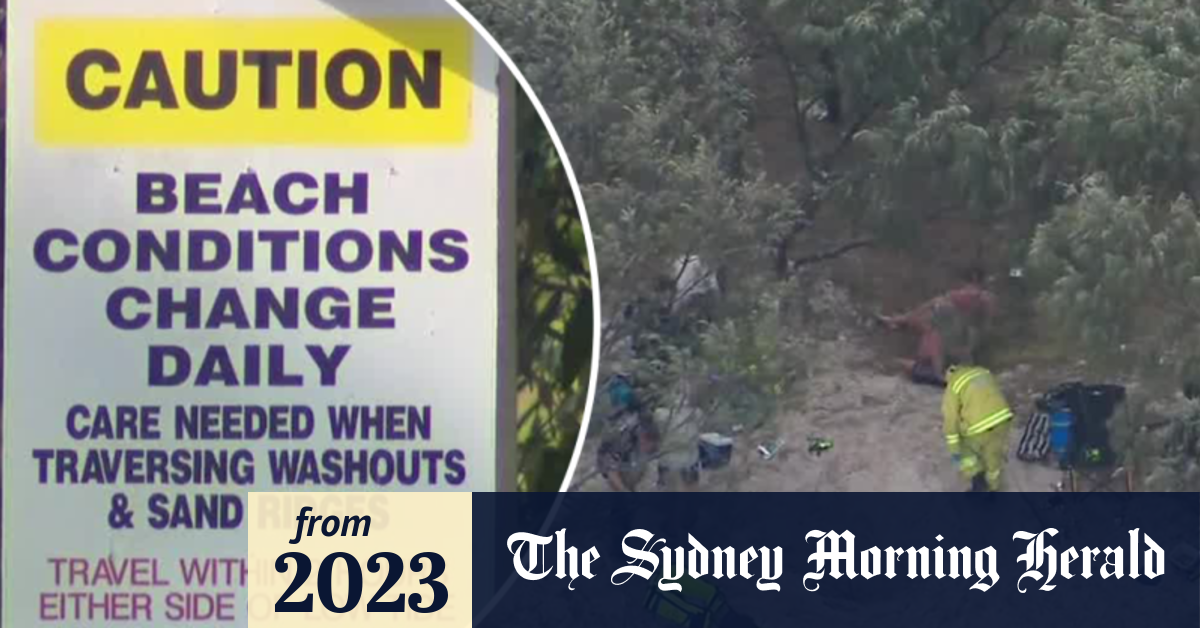 Video: Man fighting for life after falling head-first into Queensland ...