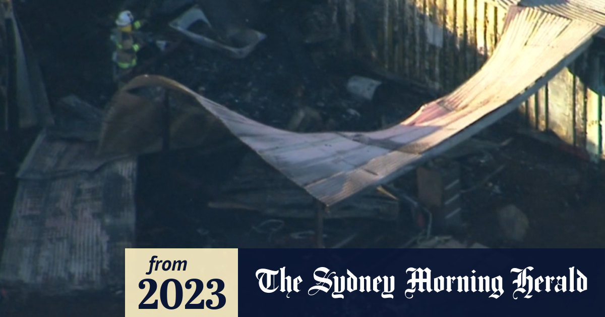 Video: Victims of caravan fire identified as new mum and young man