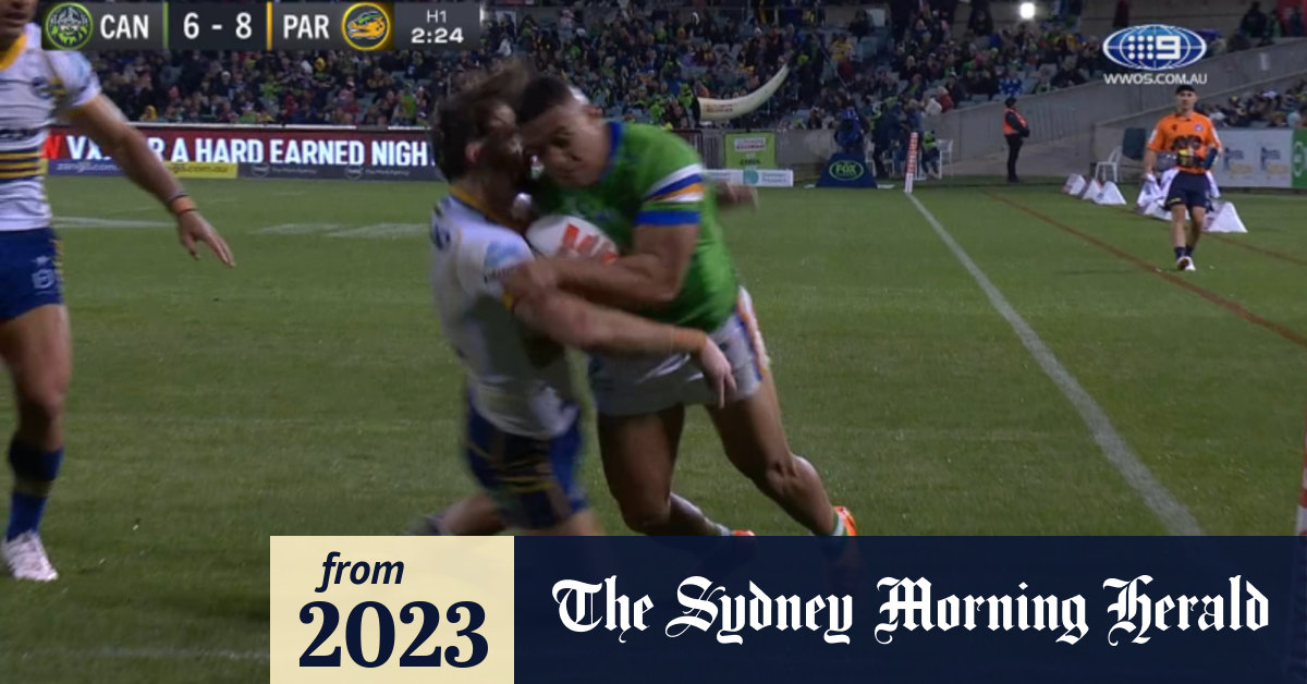 Video: NRL Highlights: Raiders v Eels - Round 11