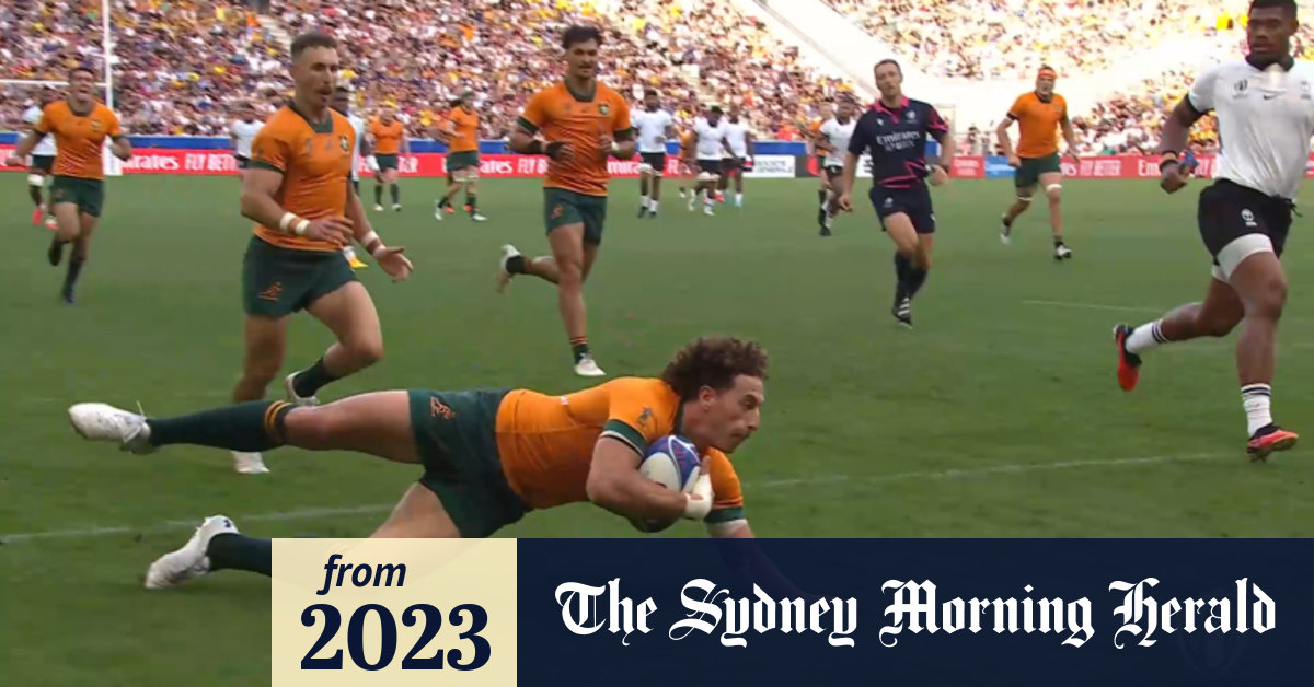 Video: Australia vs Fiji RWC every try