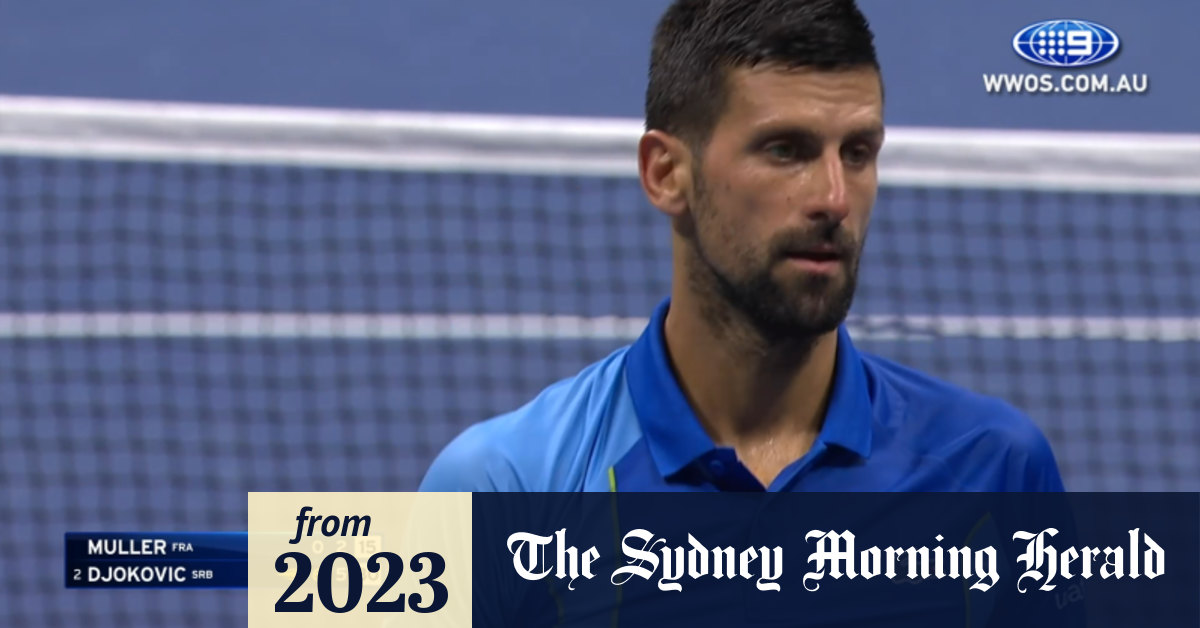 Video: Tennis Highlights: Novak Djokovic v Alexandre Muller