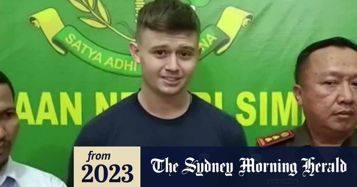 Video: Bodhi Risby-Jones flying home after release from Indonesian prison