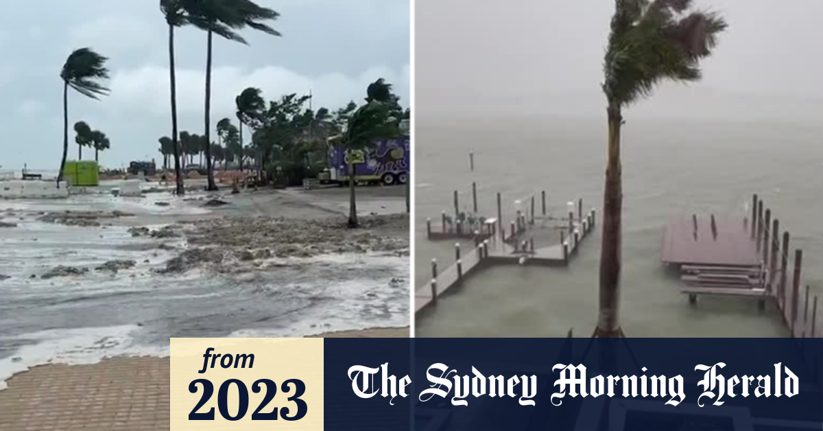Video: Major hurricane hits Florida