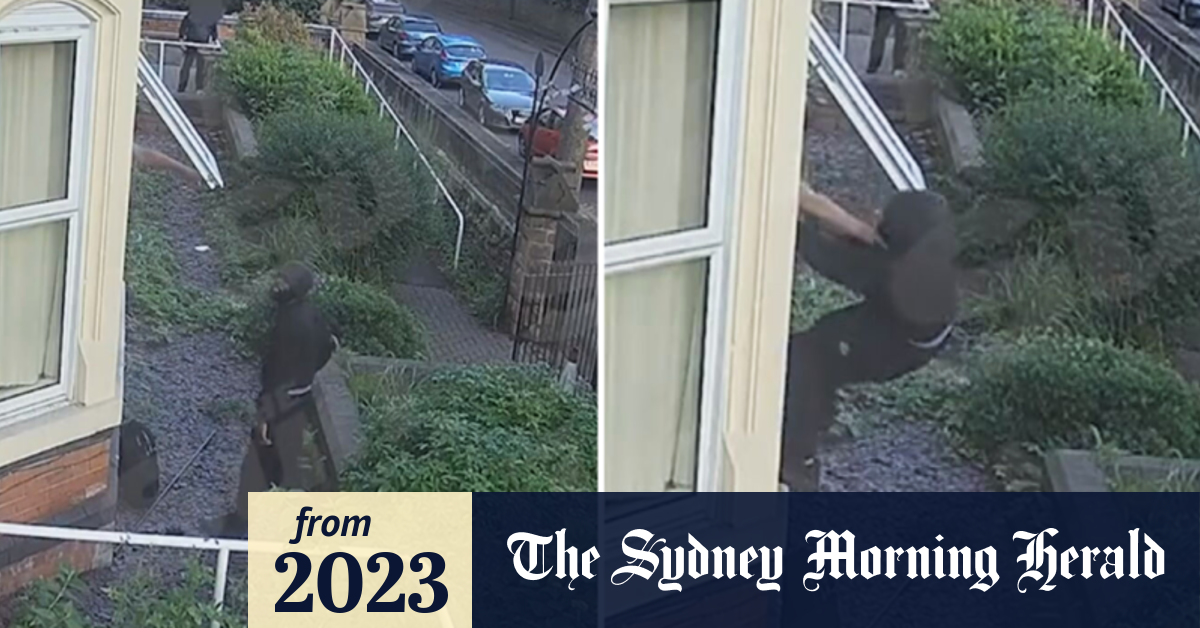 Video: CCTV shows alleged suspect attempting to break into home