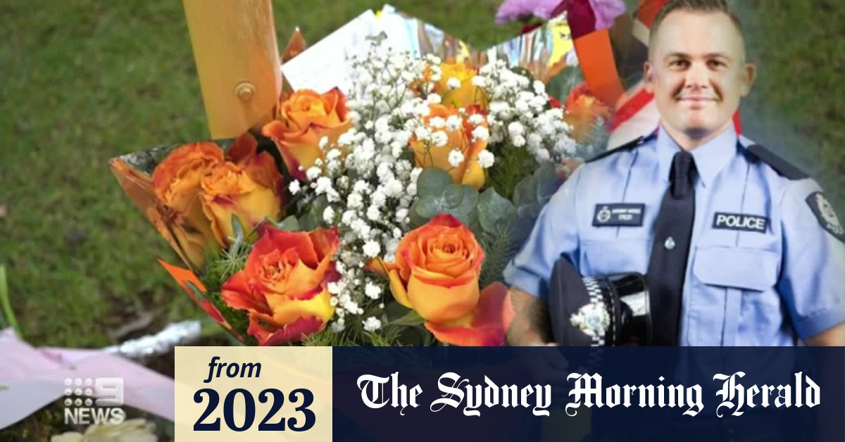 Video: WA community grieves police officer